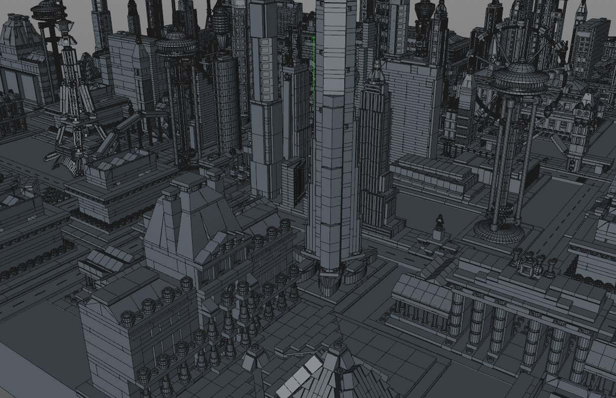 Lego City - 3D Model by cat007