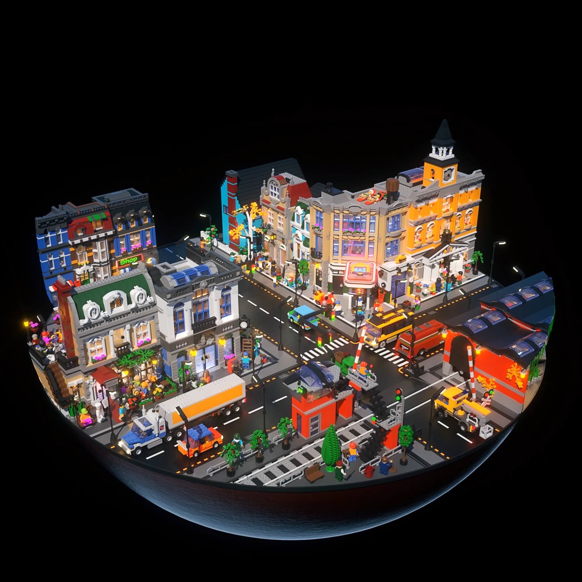 LEGO City - 3D Model by cat007