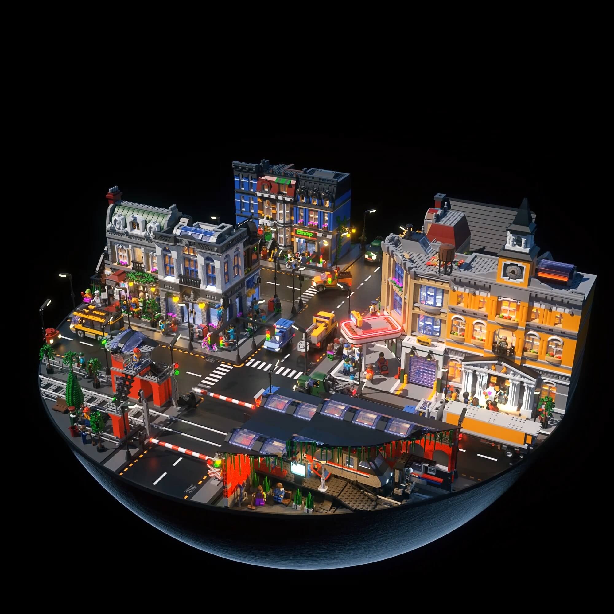 LEGO City - 3D Model by cat007
