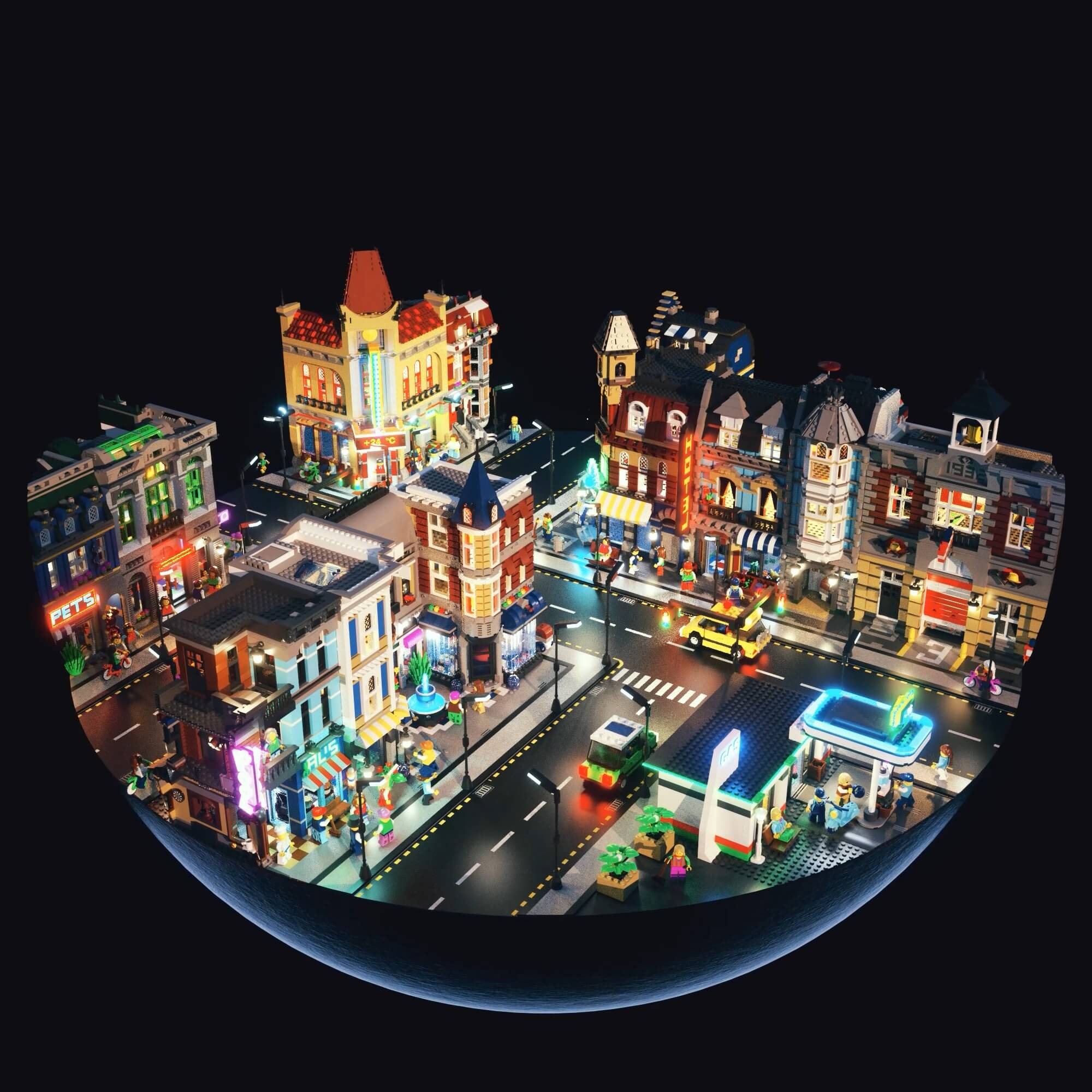 LEGO Planet - 3D Model by cat007