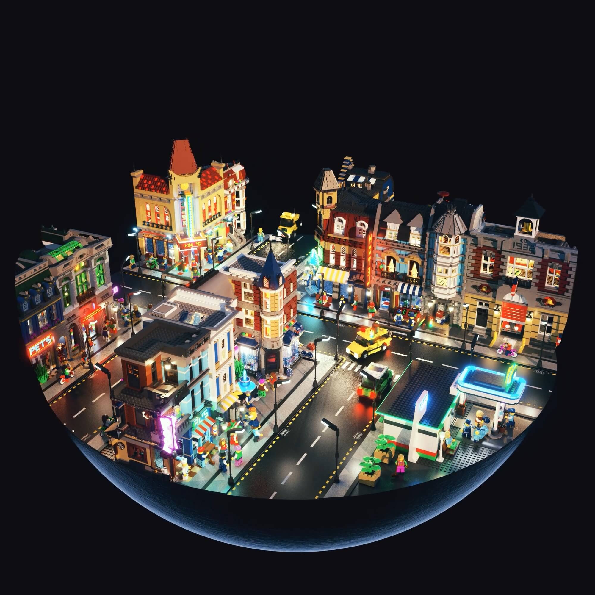 LEGO Planet - 3D Model by cat007
