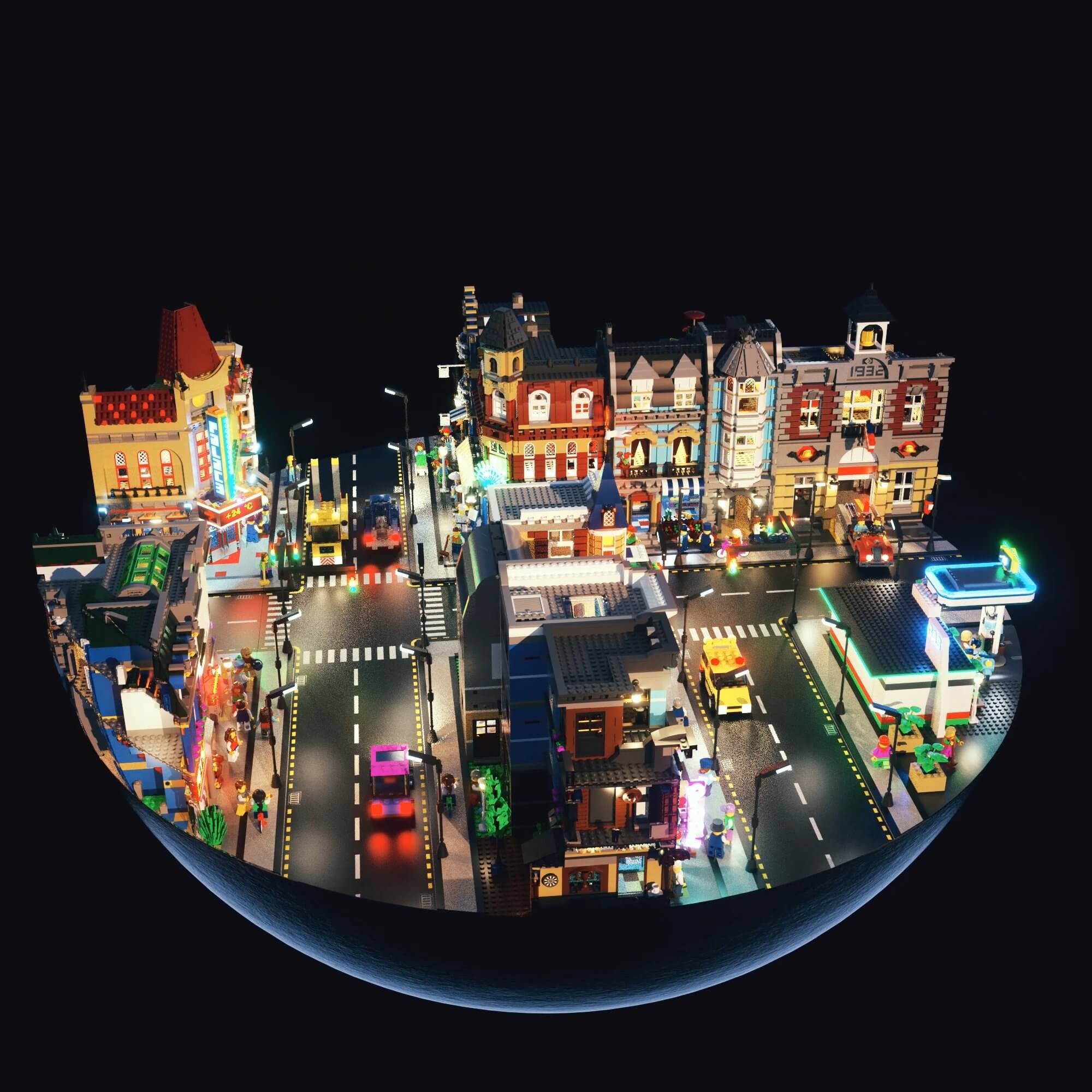 LEGO Planet - 3D Model by cat007