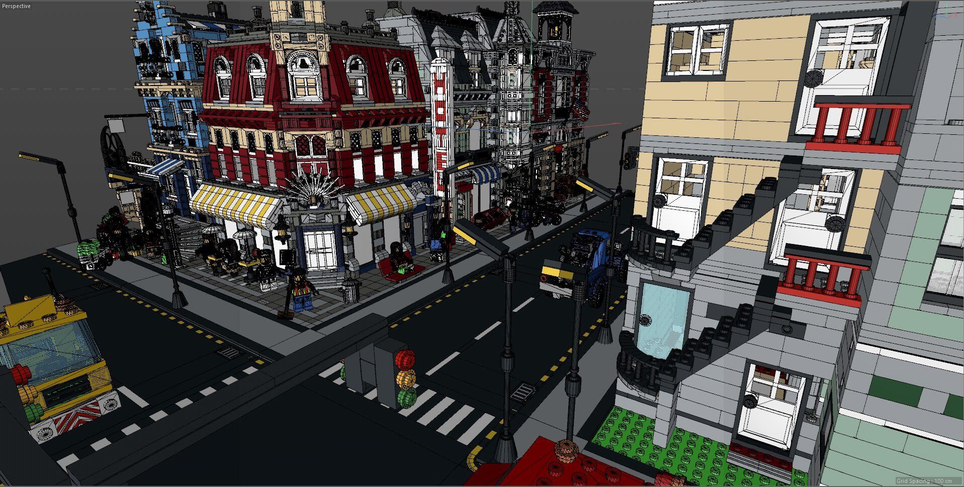 LEGO Planet - 3D Model by cat007