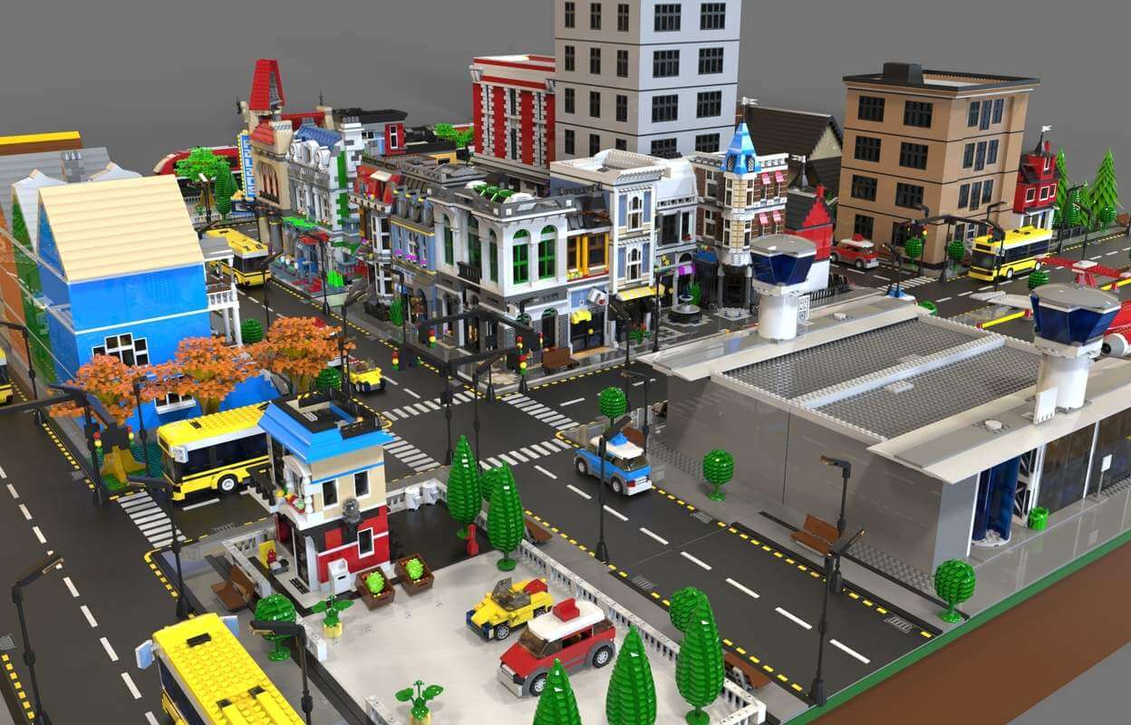 Lego City NEW - 3D Model by cat007