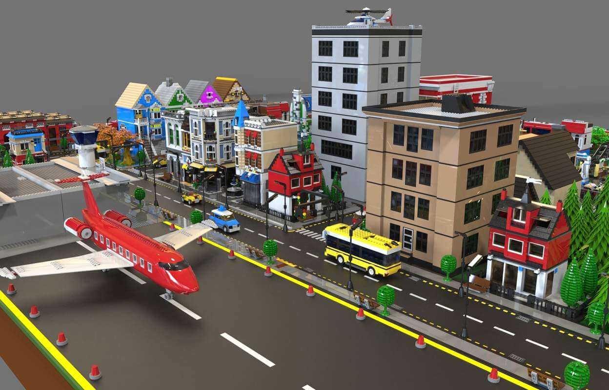 Lego City NEW - 3D Model by cat007