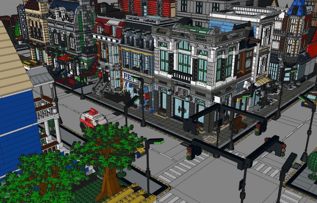 Lego City NEW - 3D Model by cat007