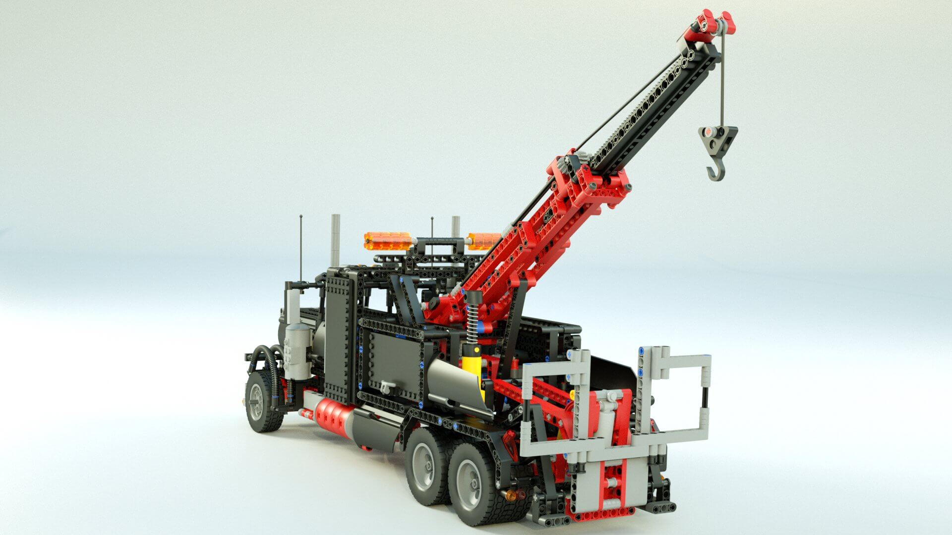 LEGO Tow Truck - 3D Model by cat007