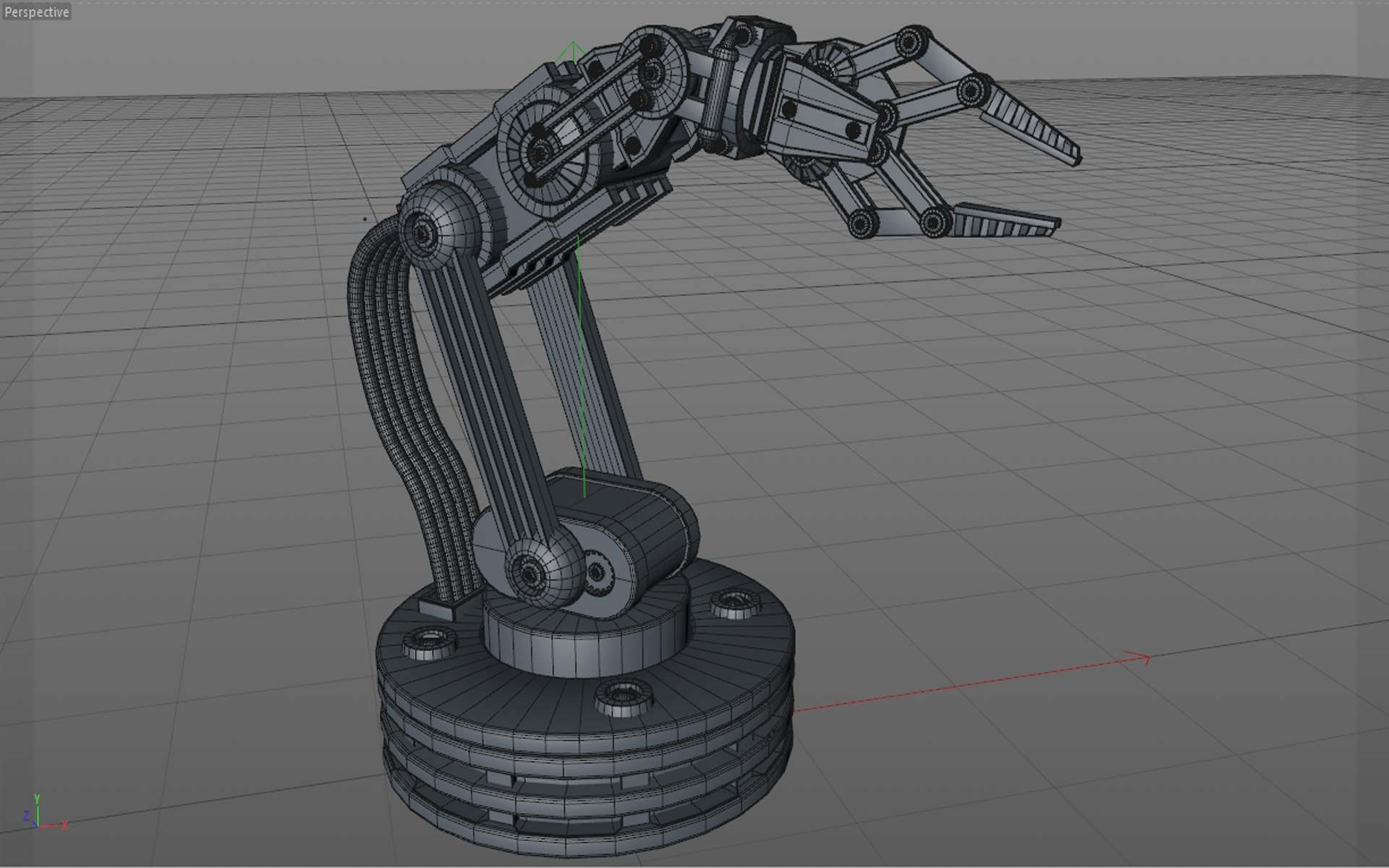 Manipulator Robot - 3D Model by cat007