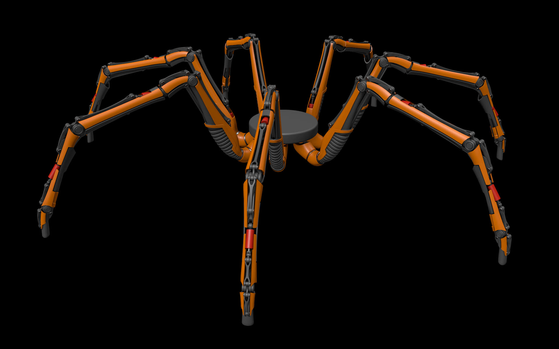 Robot Leg ant - 3D Model by cat007