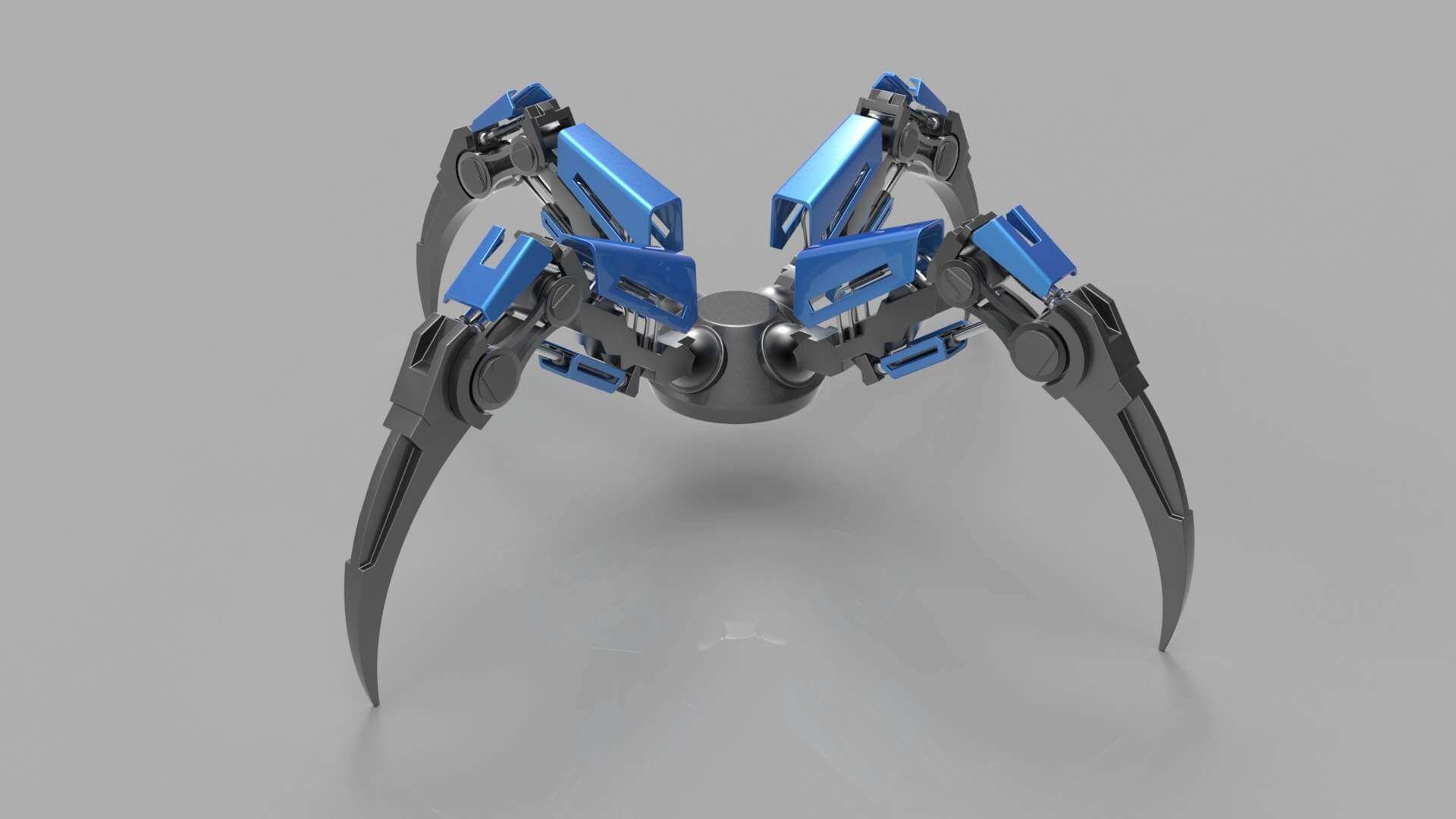 Robot Legs - 3D Model by cat007