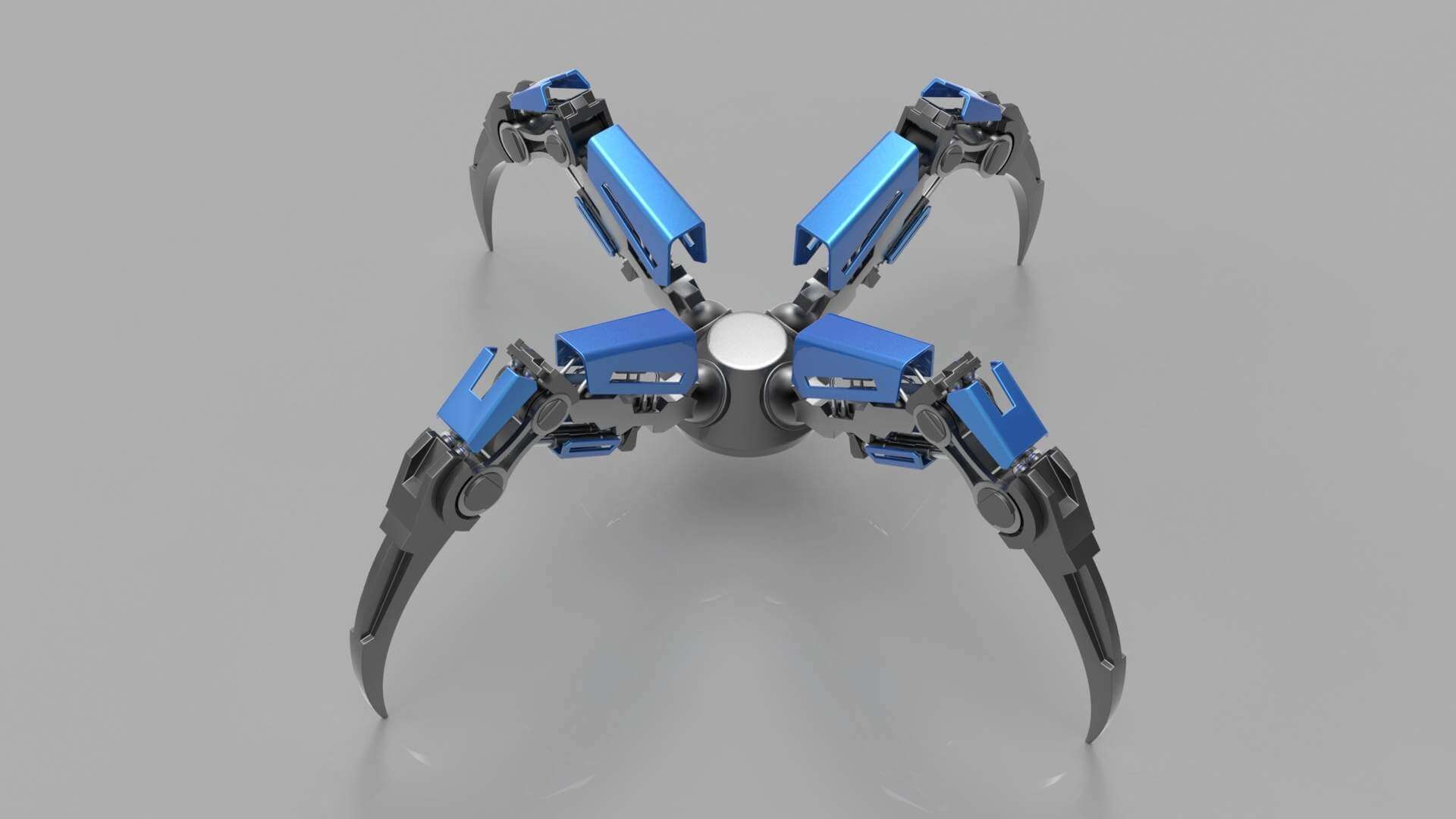 Robot Legs - 3D Model by cat007