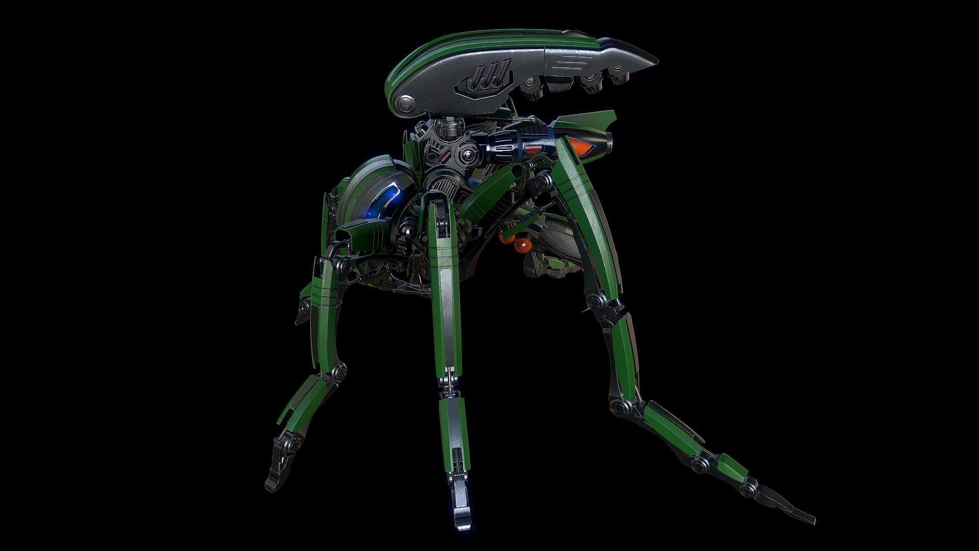 Robot Mosquito - 3D Model by cat007