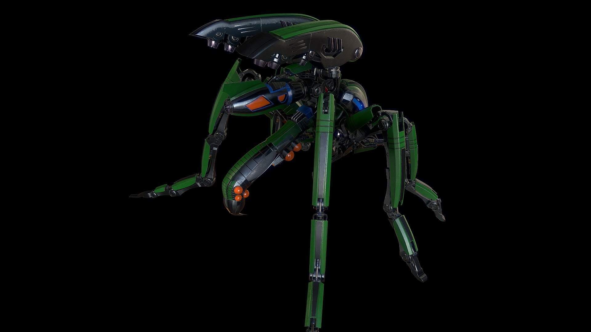 Robot Mosquito - 3D Model by cat007