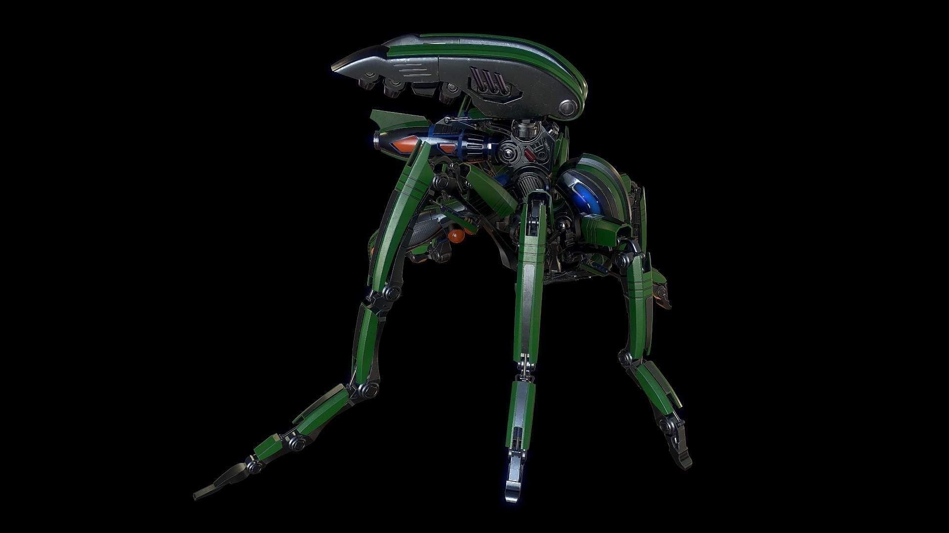 Robot Mosquito - 3D Model by cat007