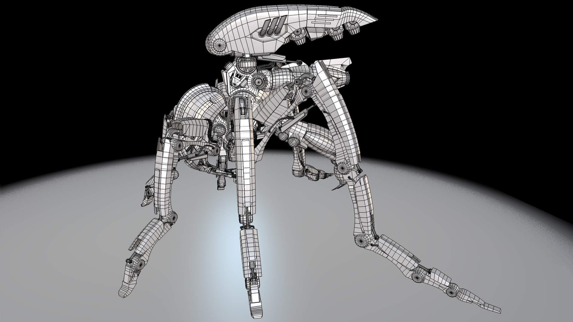 Robot Mosquito - 3D Model by cat007