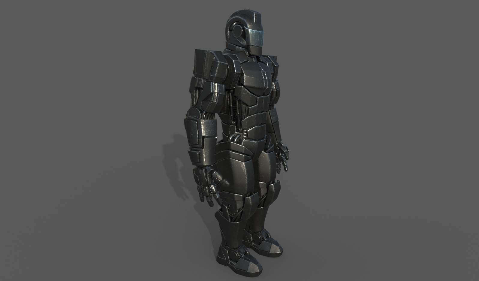 Robot Soldier - Free 3D Model by cat007