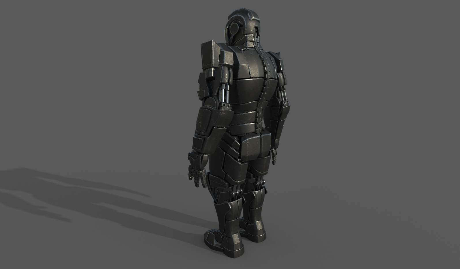 Robot Soldier - Free 3D Model by cat007
