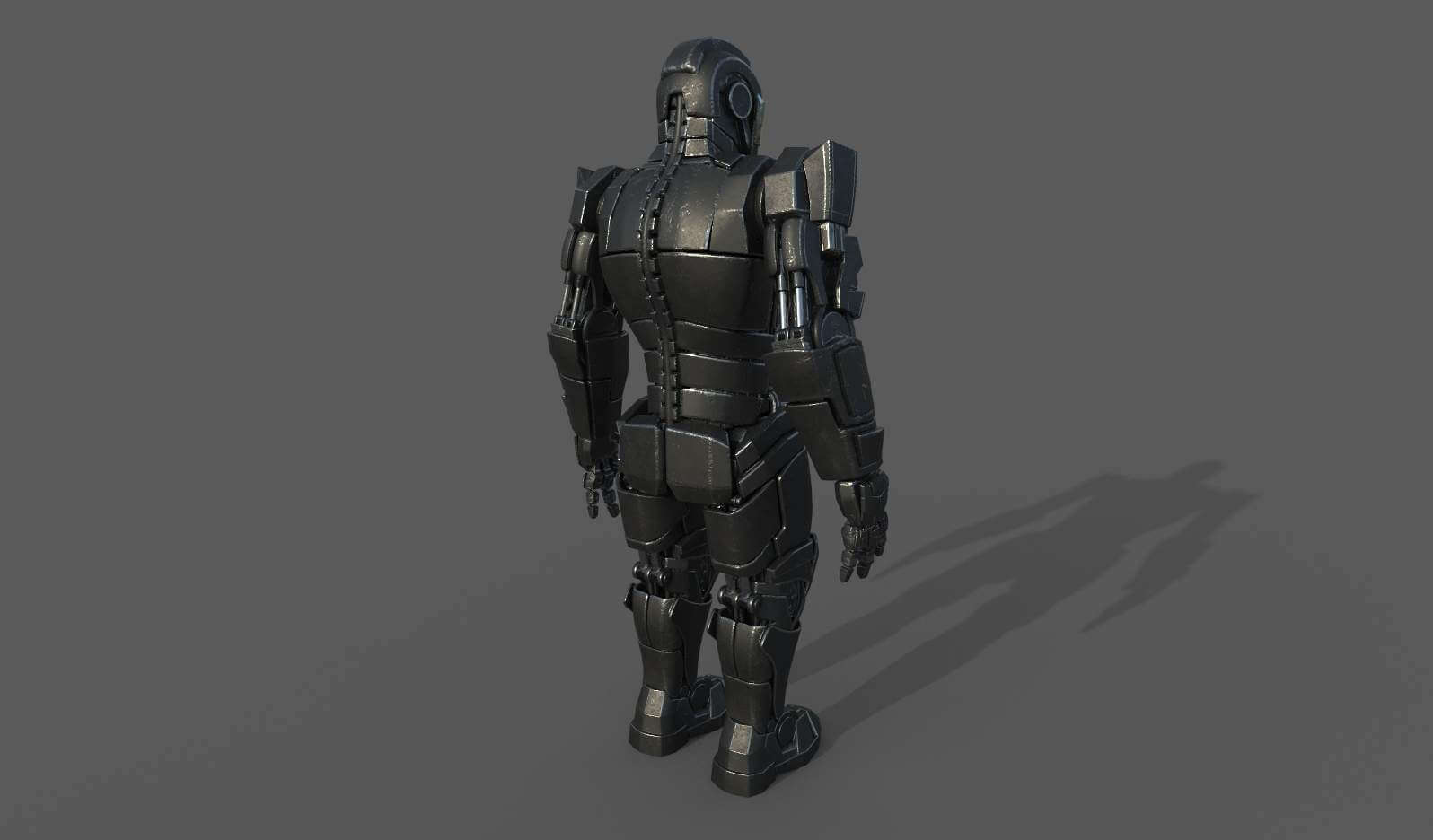 Robot Soldier - Free 3D Model by cat007