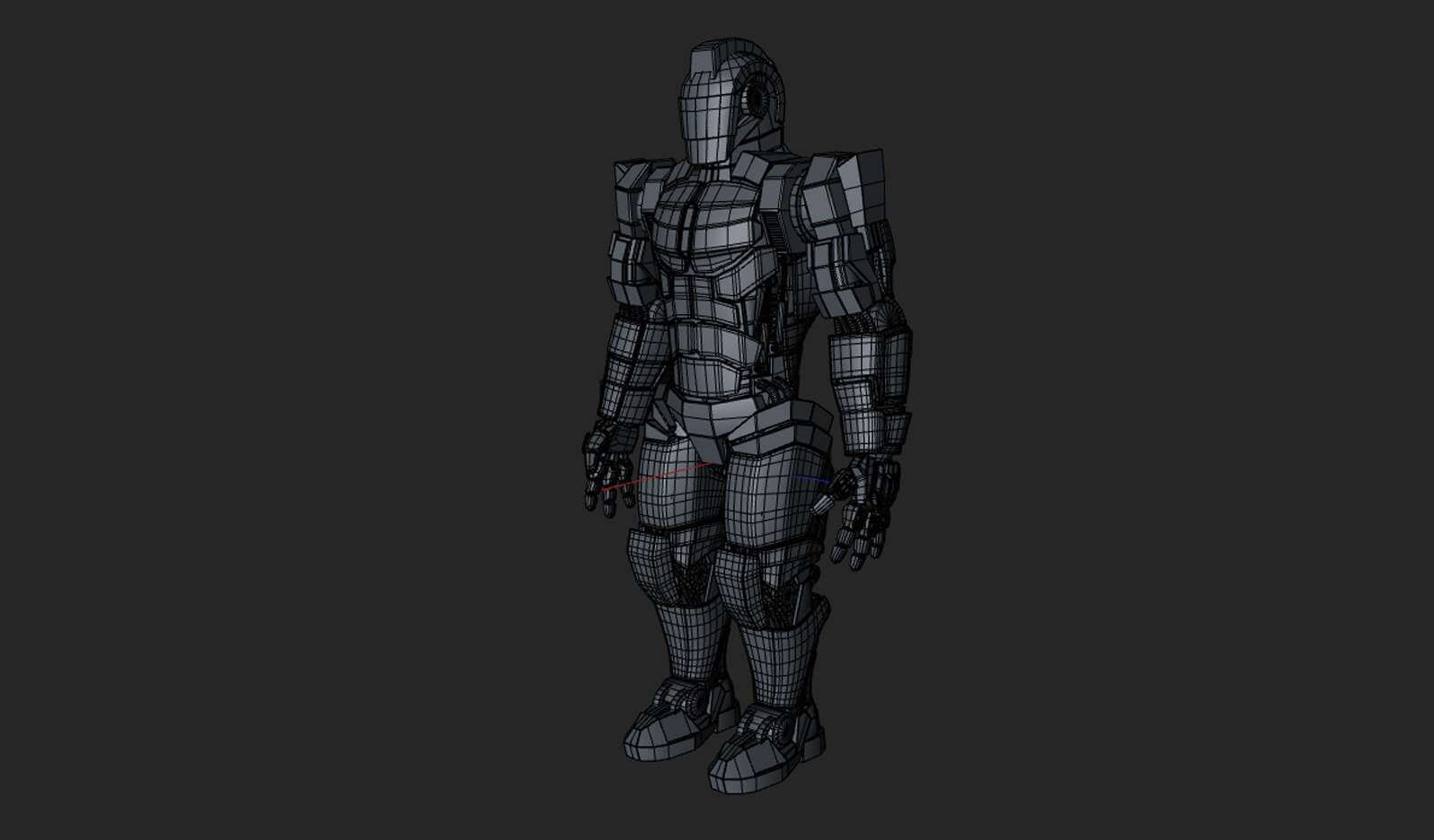 Robot Soldier - Free 3D Model by cat007