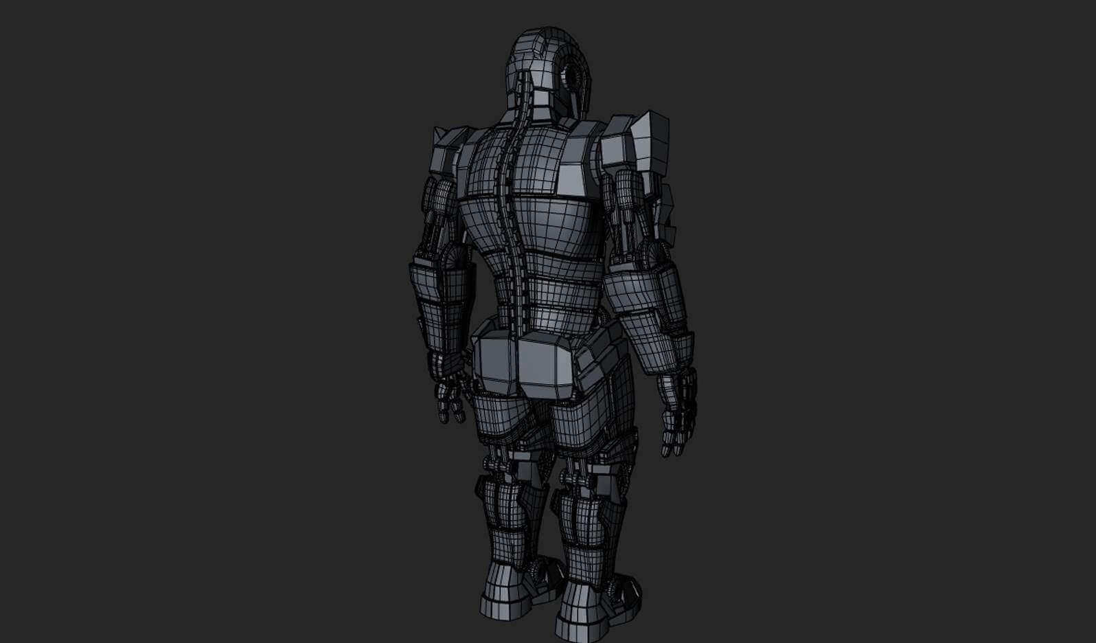 Robot Soldier - Free 3D Model by cat007