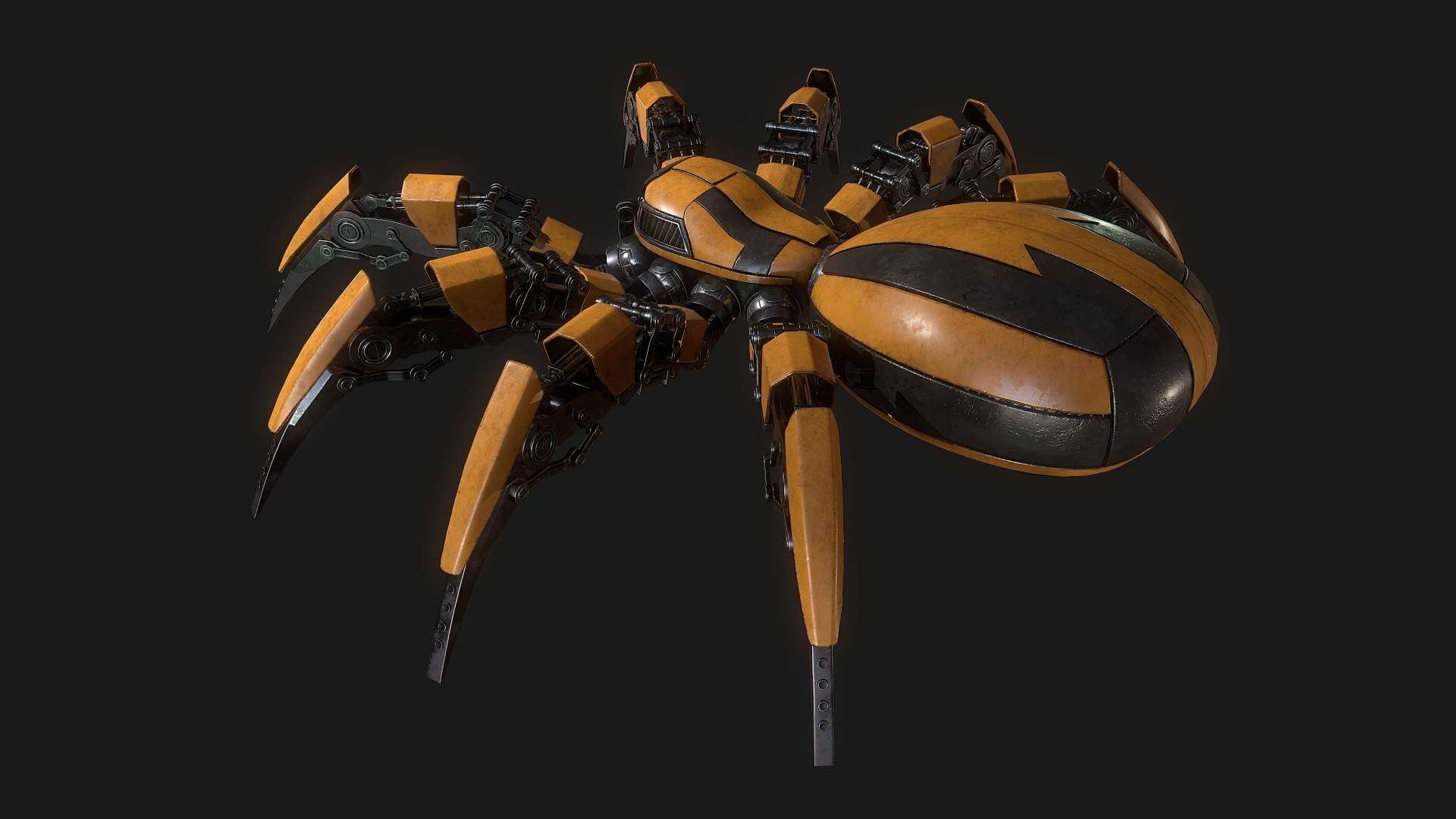 Spider Robot - 3D Model by cat007
