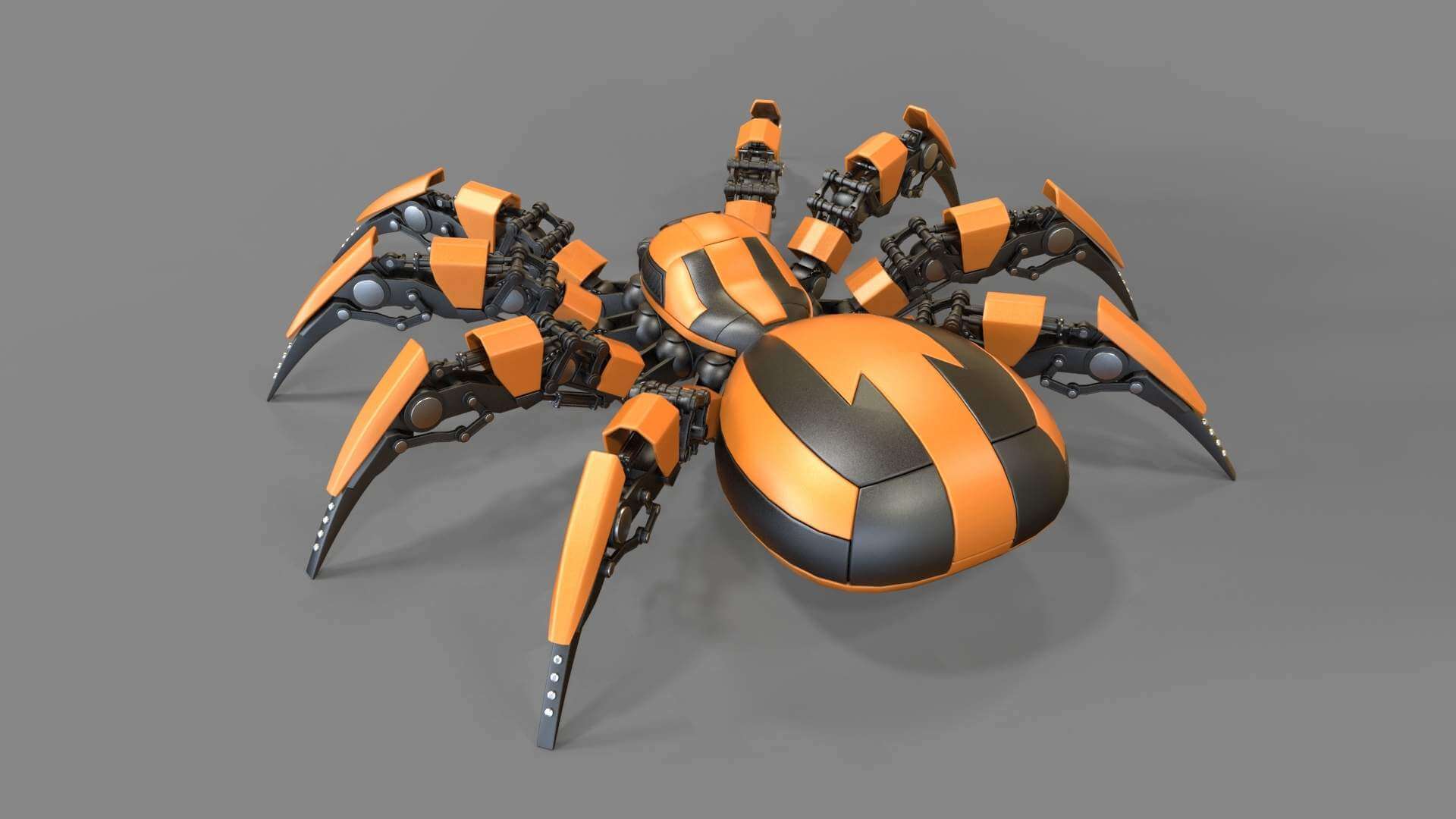 Spider Robot - 3D Model by cat007