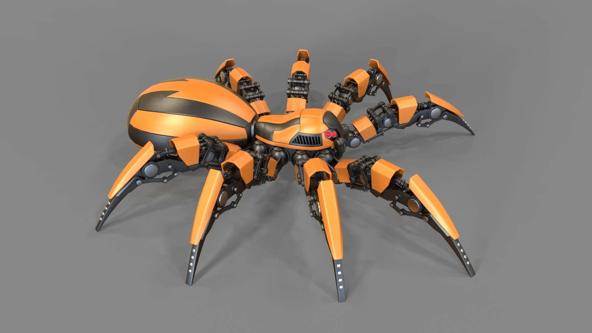 Spider Robot - 3D Model by cat007