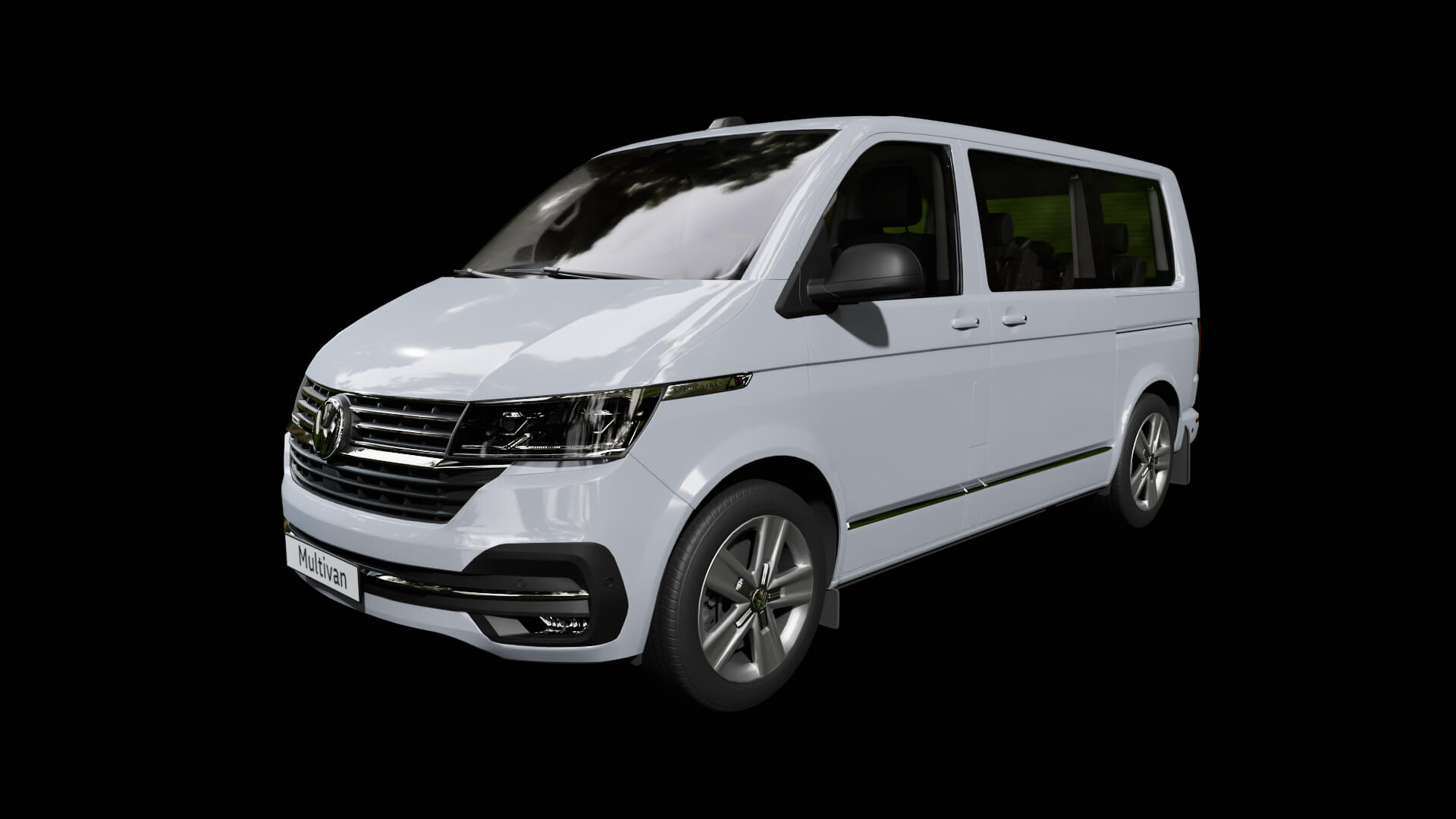 Volkswagen Caravelle Comfortline L2 - 3D Model by cat007
