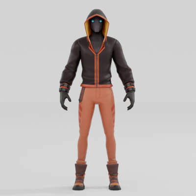 Absenz - Fortnite 3D Model by Catarifrangente