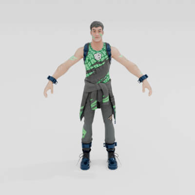 Championship Jonesy - Fortnite 3D Model by Catarifrangente