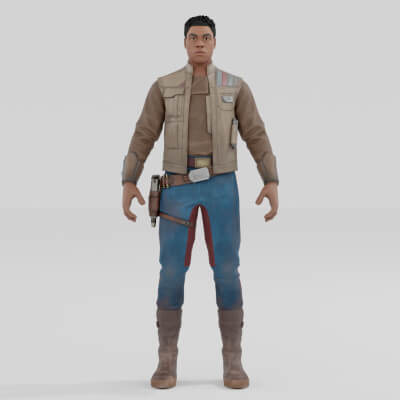Finn - Fortnite 3D Model by Catarifrangente