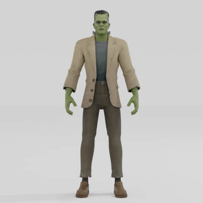 Frankenstein Monster - Fortnite 3D Model by Catarifrangente