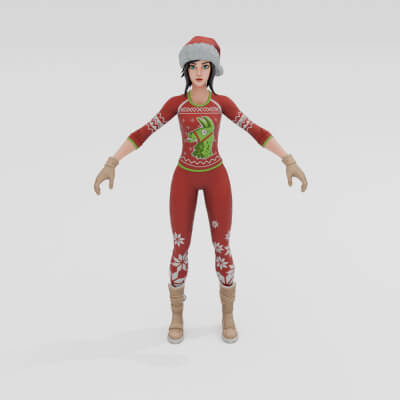 Jolly Jammer - Fortnite 3D Model by Catarifrangente