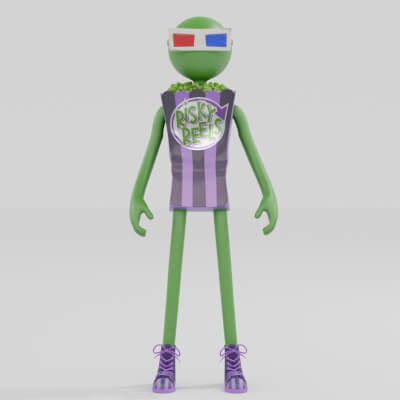 Kernel Poppy - Fortnite 3D Model by Catarifrangente