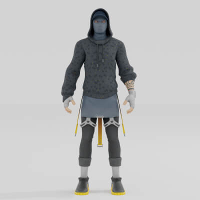 Marius - Fortnite 3D Model by Catarifrangente