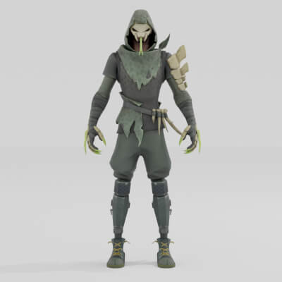 Sklaxis - Fortnite 3D Model by Catarifrangente