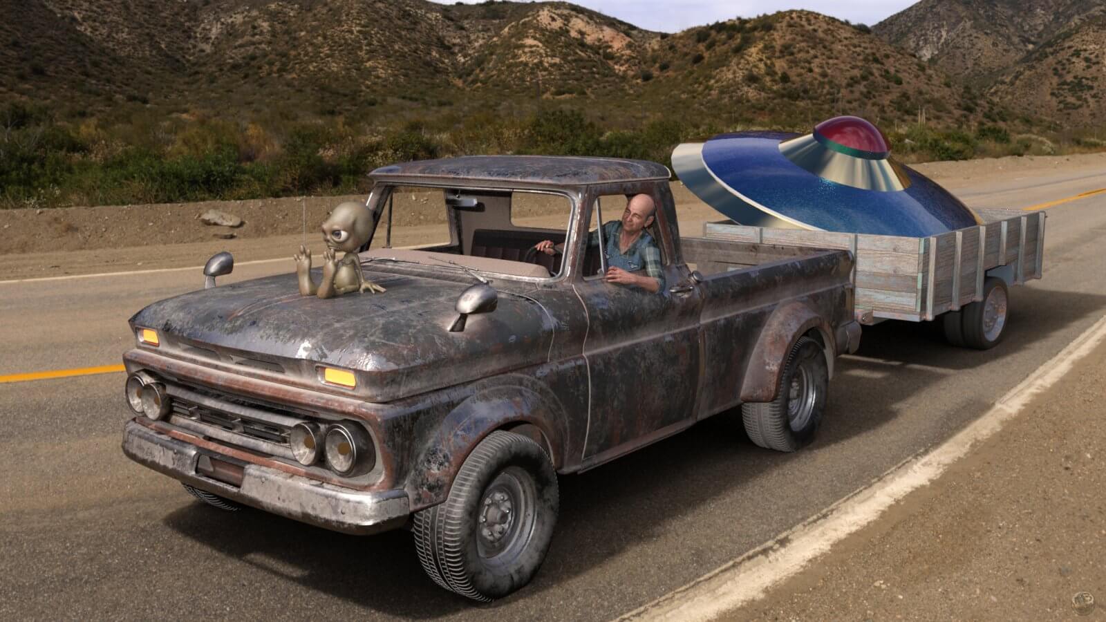 Be always helpful 3D Render, Digital Art by catweazle01