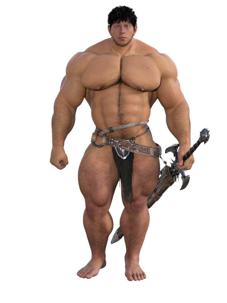 Green-Ork-Morphs-Hero 3D Render, Digital Art by catweazle01