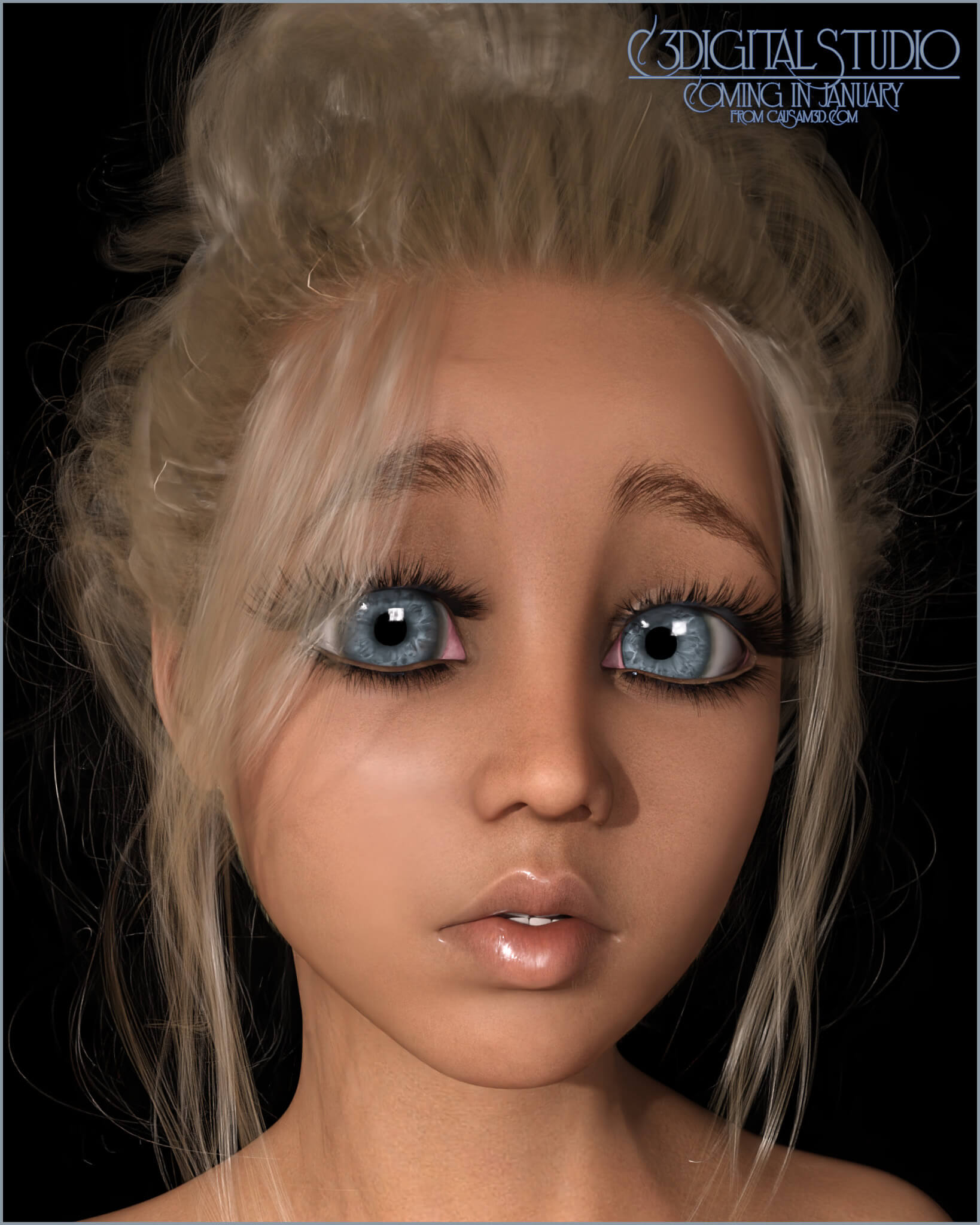 C3Digital Studio Lighting Environment for DAZ Studio by Causam3D