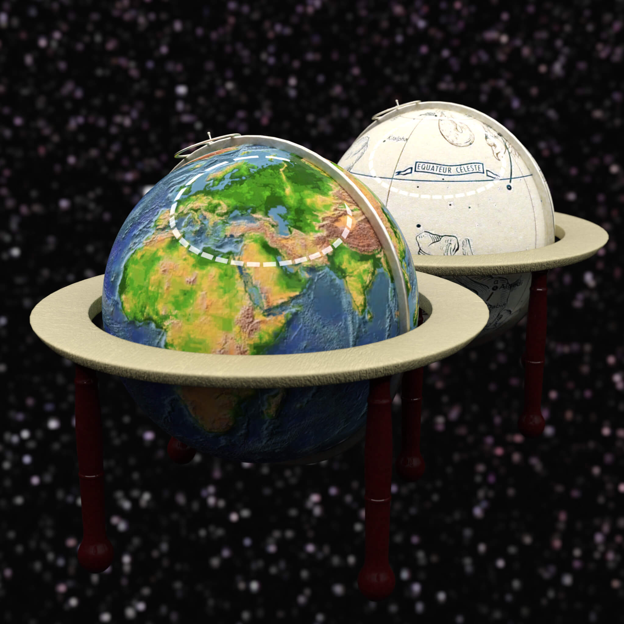 Celestial Globe - Daz Content by Causam3D