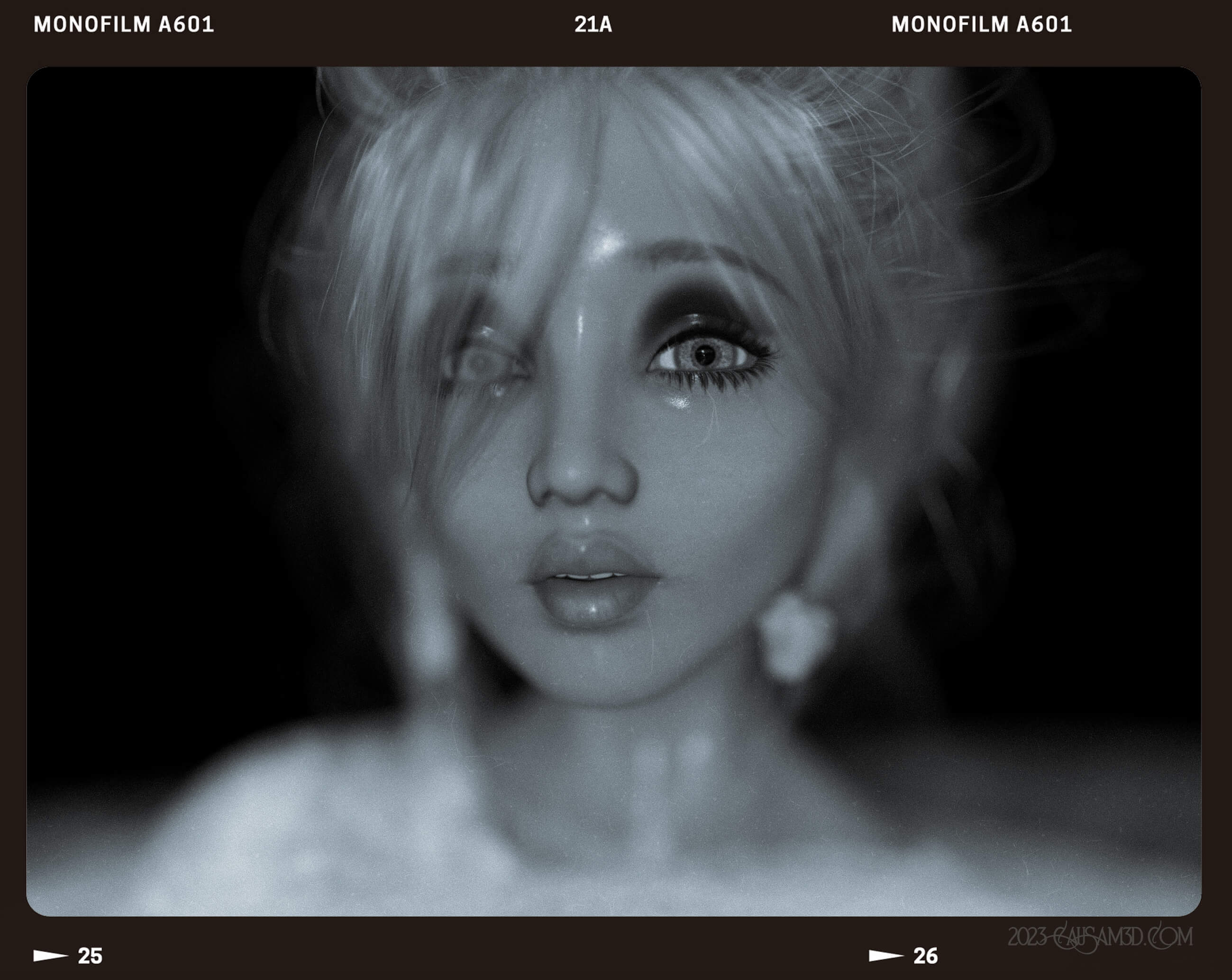 More Vintage 3D Render, Digital Art by Causam3D