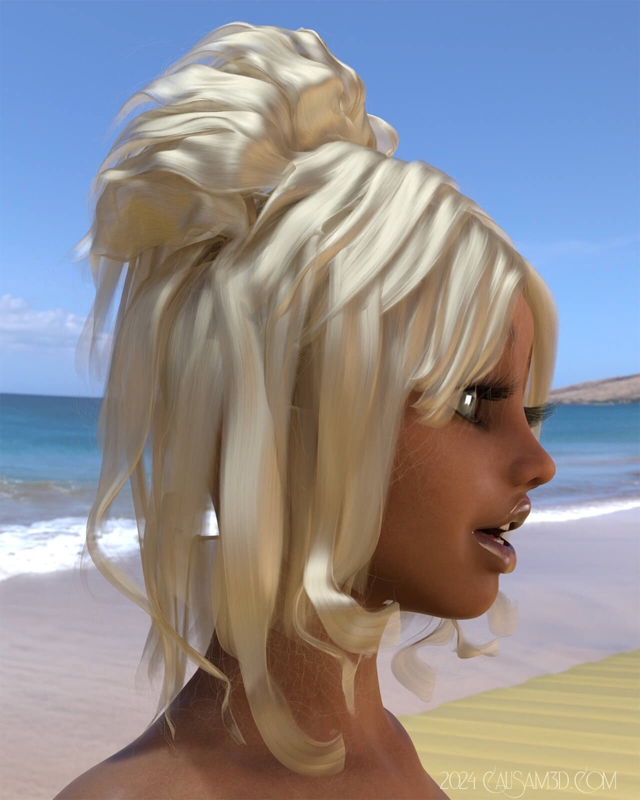 Oh, Waiter! 3D Render, Digital Art by Causam3D