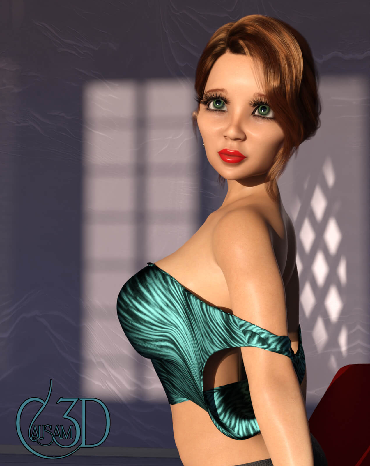 Photogenic 3D Render, Digital Art by Causam3D