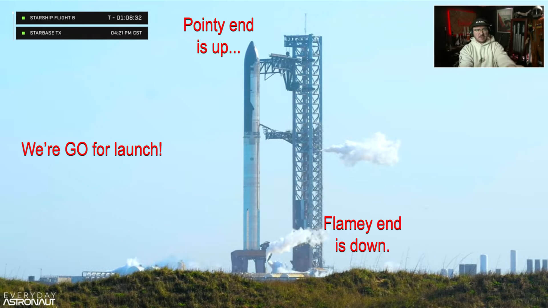 Starship IFT 8 3D Render, Digital Art by Causam3D