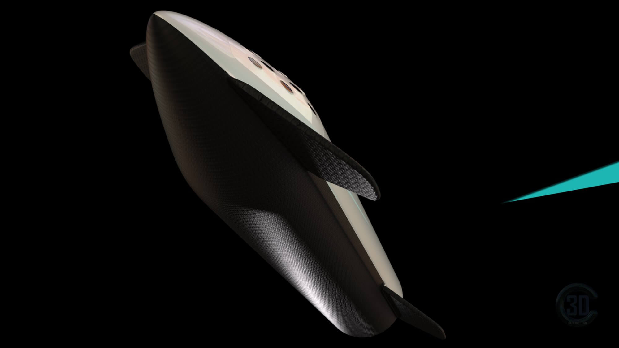 Starship 3D Render, Digital Art by Causam3D