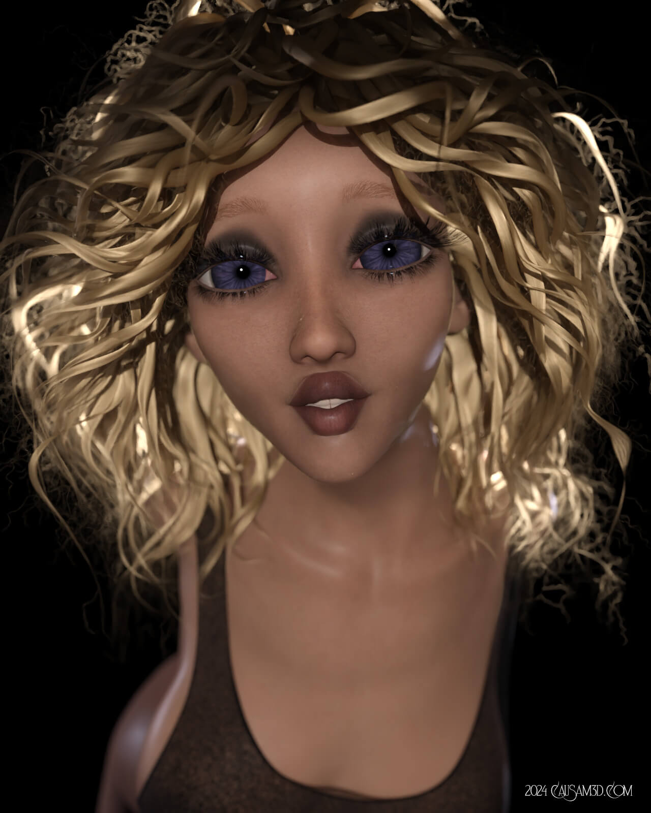 Willow 3D Render, Digital Art by Causam3D