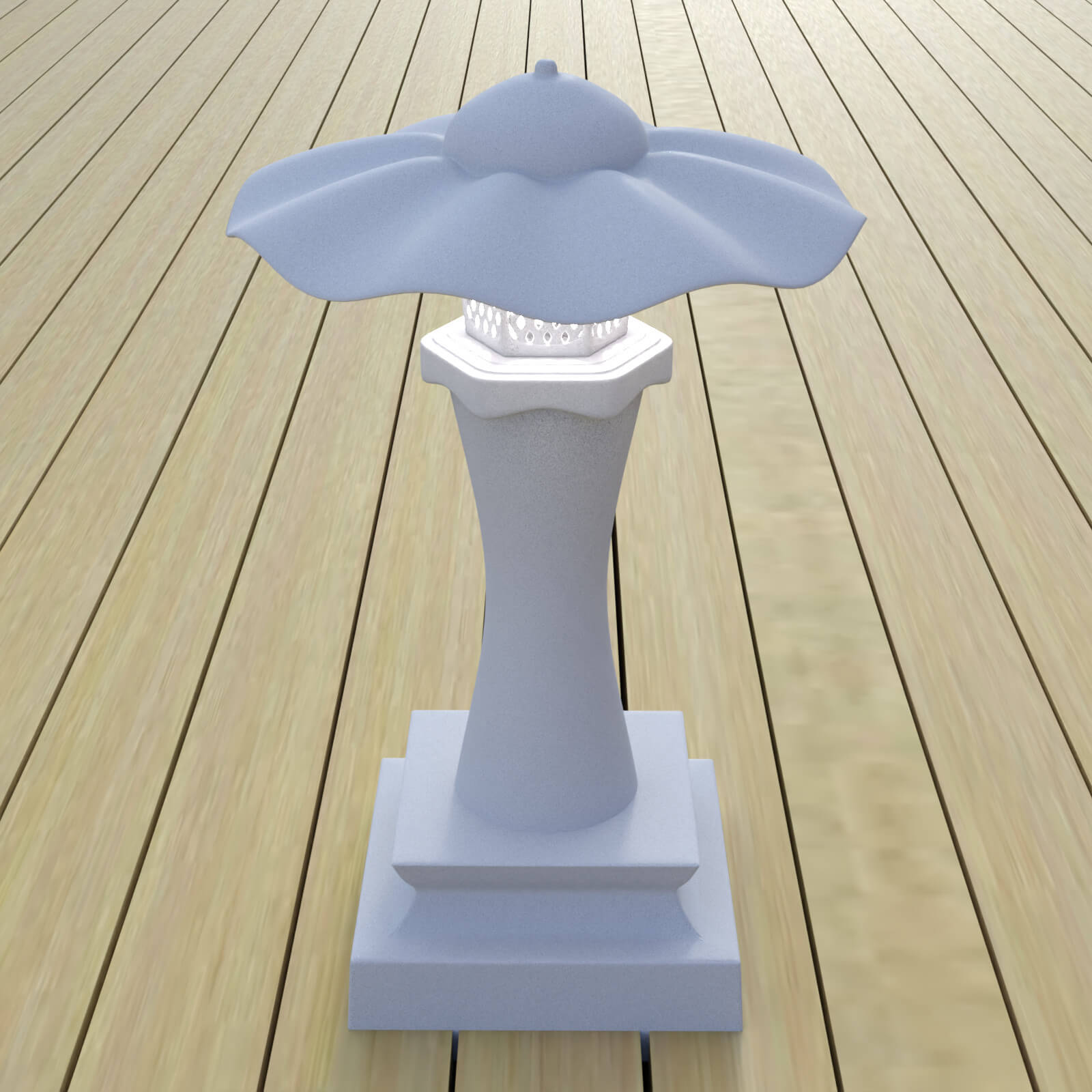 Stone Lantern - Daz Content by Causam3D