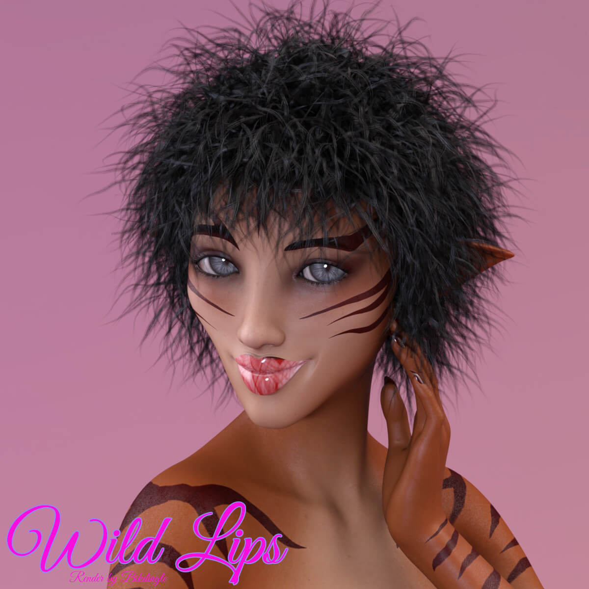 Wild Lips for Daz Genesis 8.X Female by Causam3D