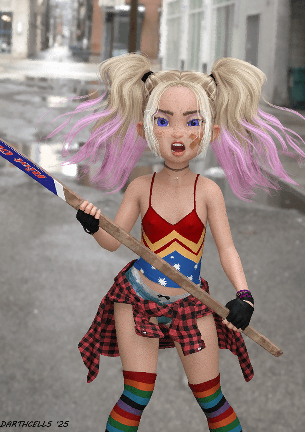 Zoe ! 3D Render, Digital Art by Cellsiuz38