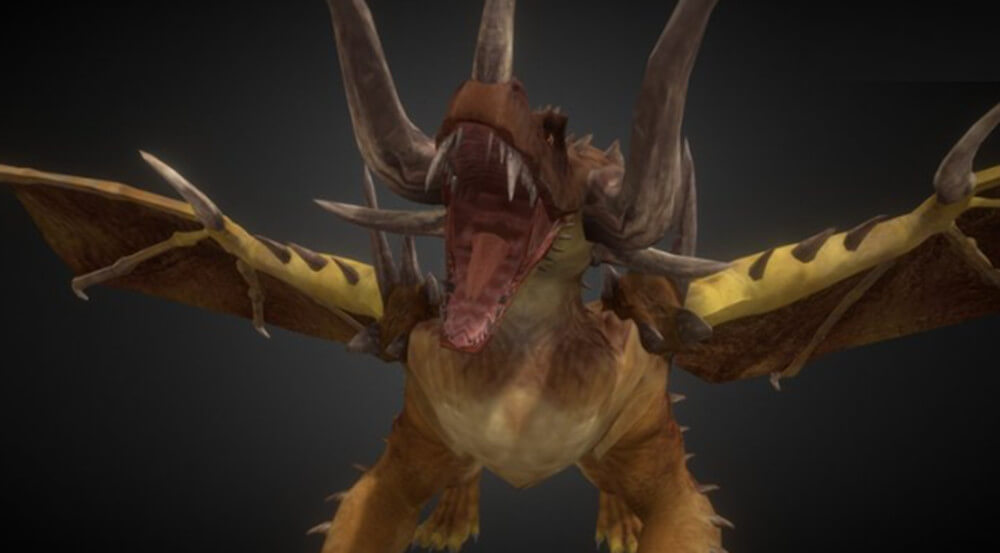 Non-Elemental Dragon 3D Model by Centauro5legs